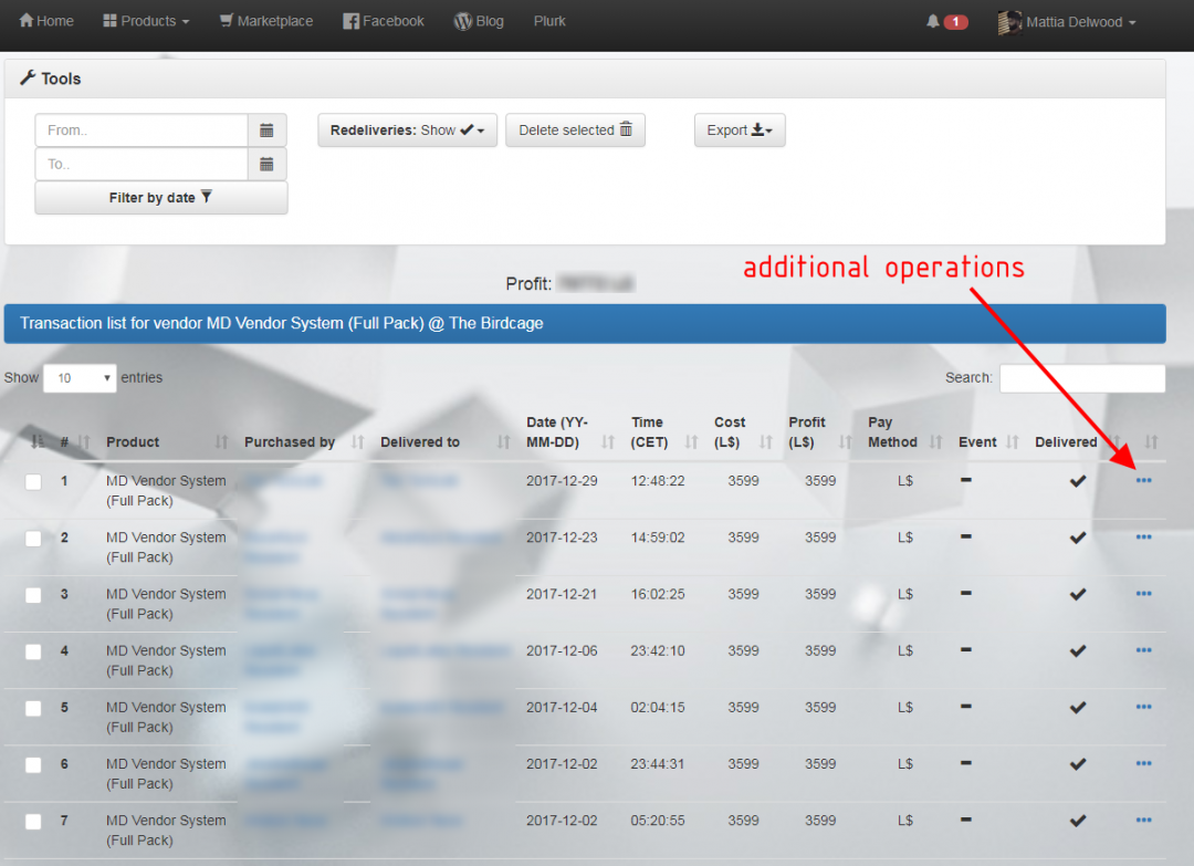 MD Vendor System User Manual (4.0) – MD Labs